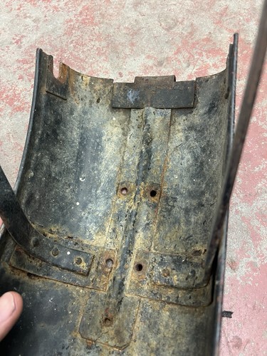 BMW R27 R26 Rear fender lower mudguard | eBay