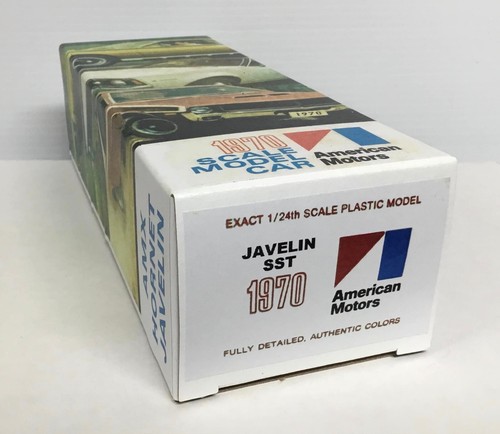 1970 AMC Javelin Dealer Promo Model REPLICA BOX ONLY..NO CAR American ...