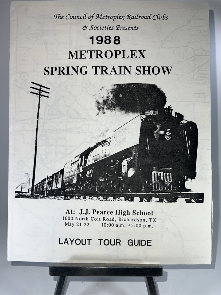 Vintage Model Railroad Hobbyist Trade Pamphlets, Catalogs, Show Flyers ...