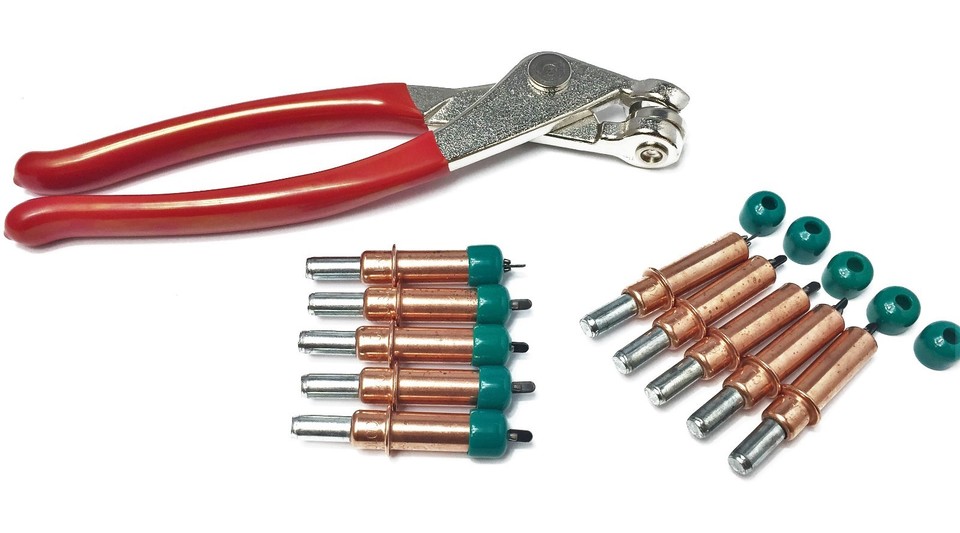 Cleco Fastener & Cleco Plier 1/8" Temporary Fastener w/ No Mar Caps 21 ...