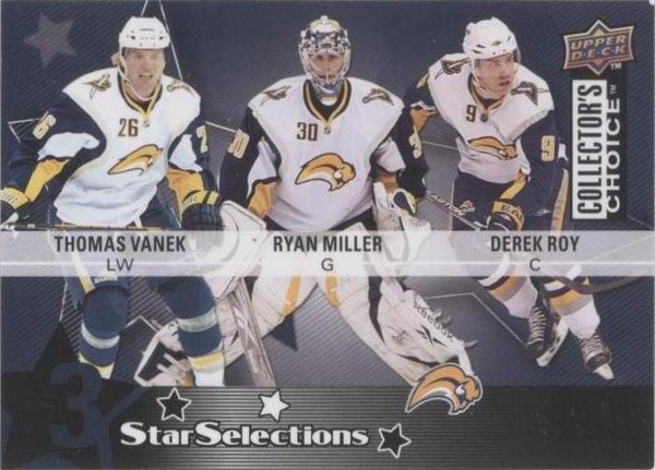 2009-10 Upper Deck Collector's Choice - #204 Ryan Miller, Thomas Vanek ...