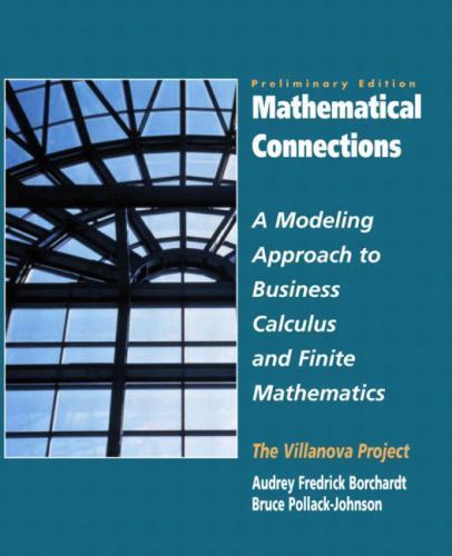 Mathematical Connections Ser.: Mathematical Connections : A Modeling ...
