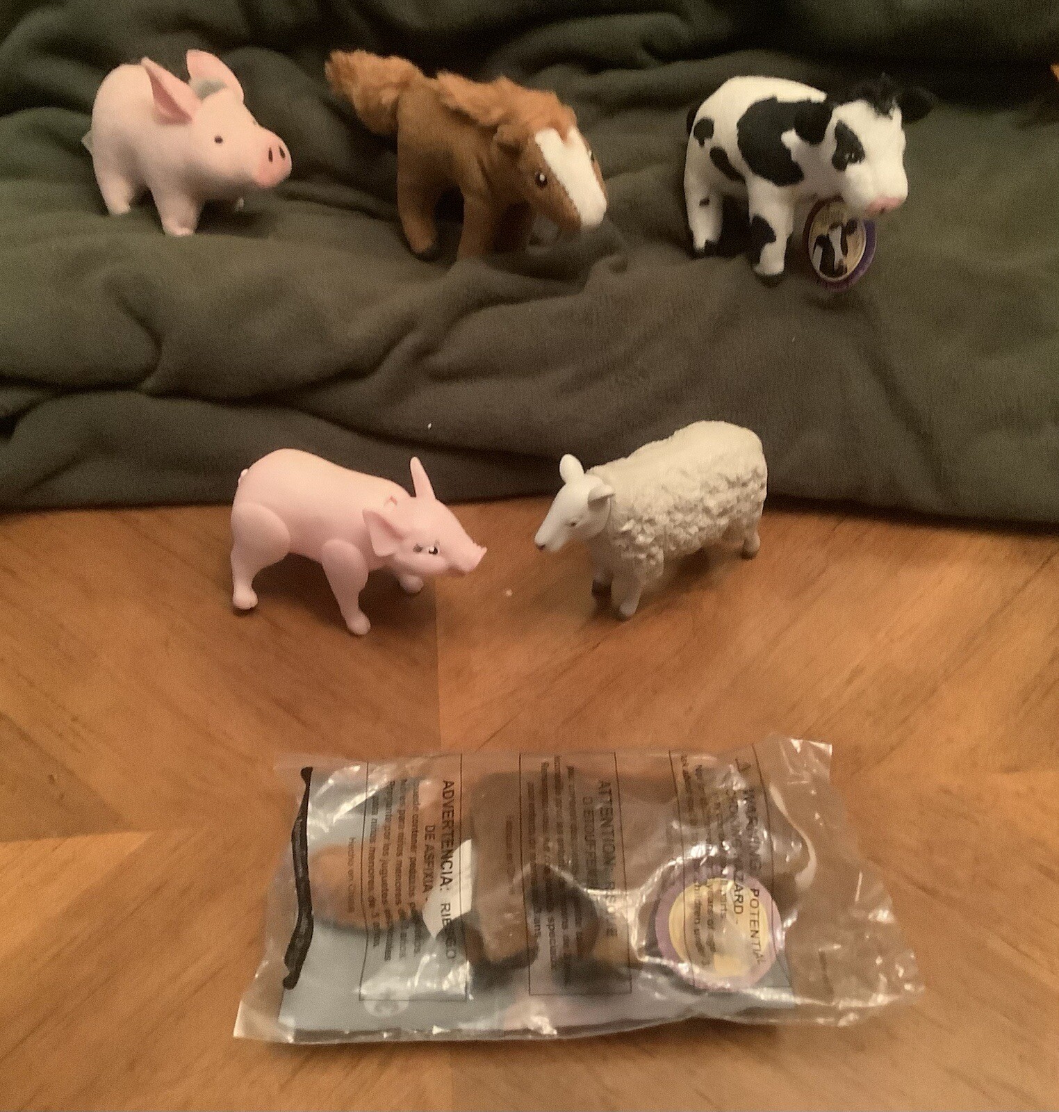 Vintage Wendy’s Charlotte’s Web Sheep, (2) Horse, (2) Wilbur, Cow Kids ...