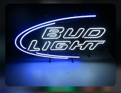 BUD LIGHT Iconic LED Opti Neon Beer Sign ~ 28" x 15" -No Cord | eBay