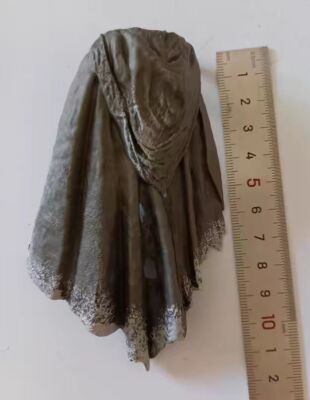 1/12th Soldier Distressed Cape Cloak Model( Soft Rubber) for 6'' Figure ...