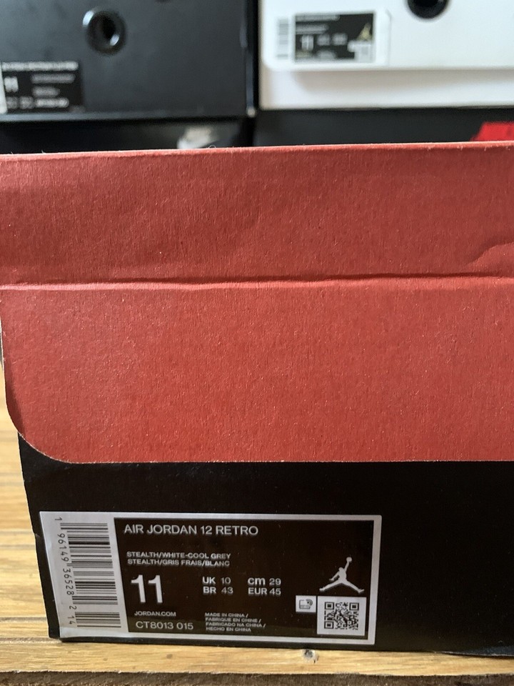 Jordan 12 Stealth Grey (Vnds) | eBay