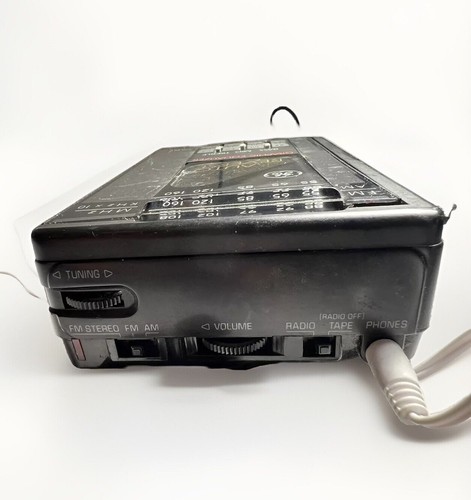 General Electric GE Walkman 3-5477A Stereo Radio Cassette Player Works ...
