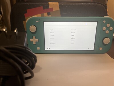 Nintendo Switch Lite 32GB Handheld Console - Turquoise HDH-001 With ...