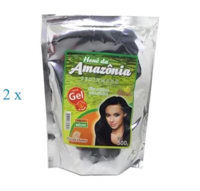 2 x Amazon Henê Gel Medium Black Straightening Keratin Henna 500g ...