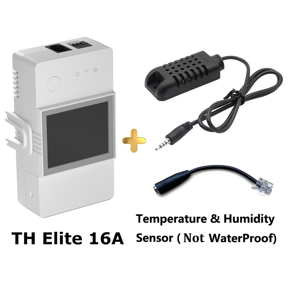 SONOFF TH Elite 16A 20A Wifi Smart Switch Monitoring Temperature ...