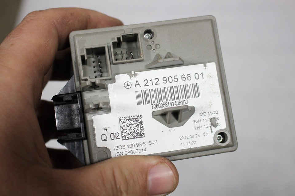 W212 W218 Mercedes Starter Key Ignition Switch Lock Steering Control ...