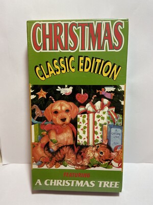 RARE NEW SEALED Christmas Classic Edition Xmas Tree VHS 1993 A.I.C ...