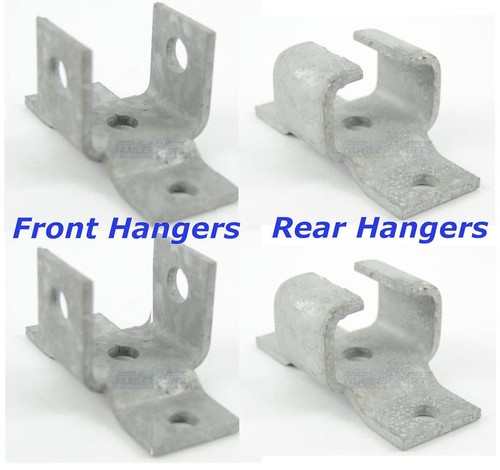Hot Dipped Galvanized Boat Trailer Bolt On 2 Hole Slipper Leaf Spring ...