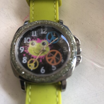 Frog Peace Sign Watch NEW BATTERY | eBay