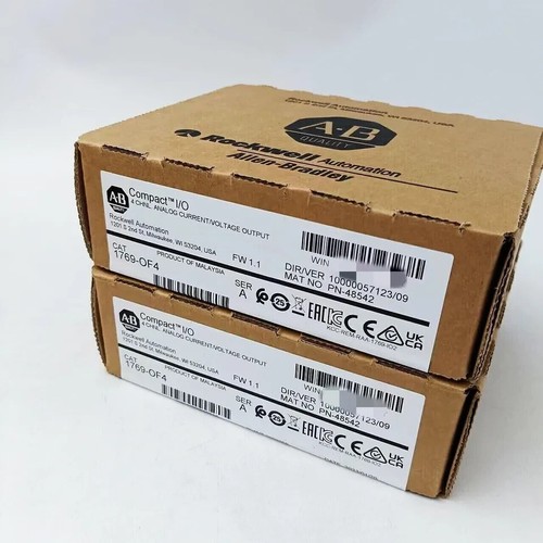 New Factory Sealed AB 1769-OF4 SER A CompactLogix Analog Output Module ...