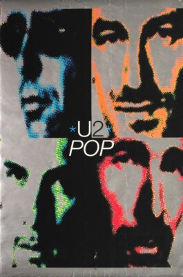 U2 - Pop (1997) Original Album & Single Discotheque UK Advertising ...