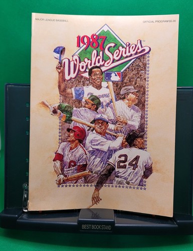 World Series Official Program 1987 Major League Baseball | eBay