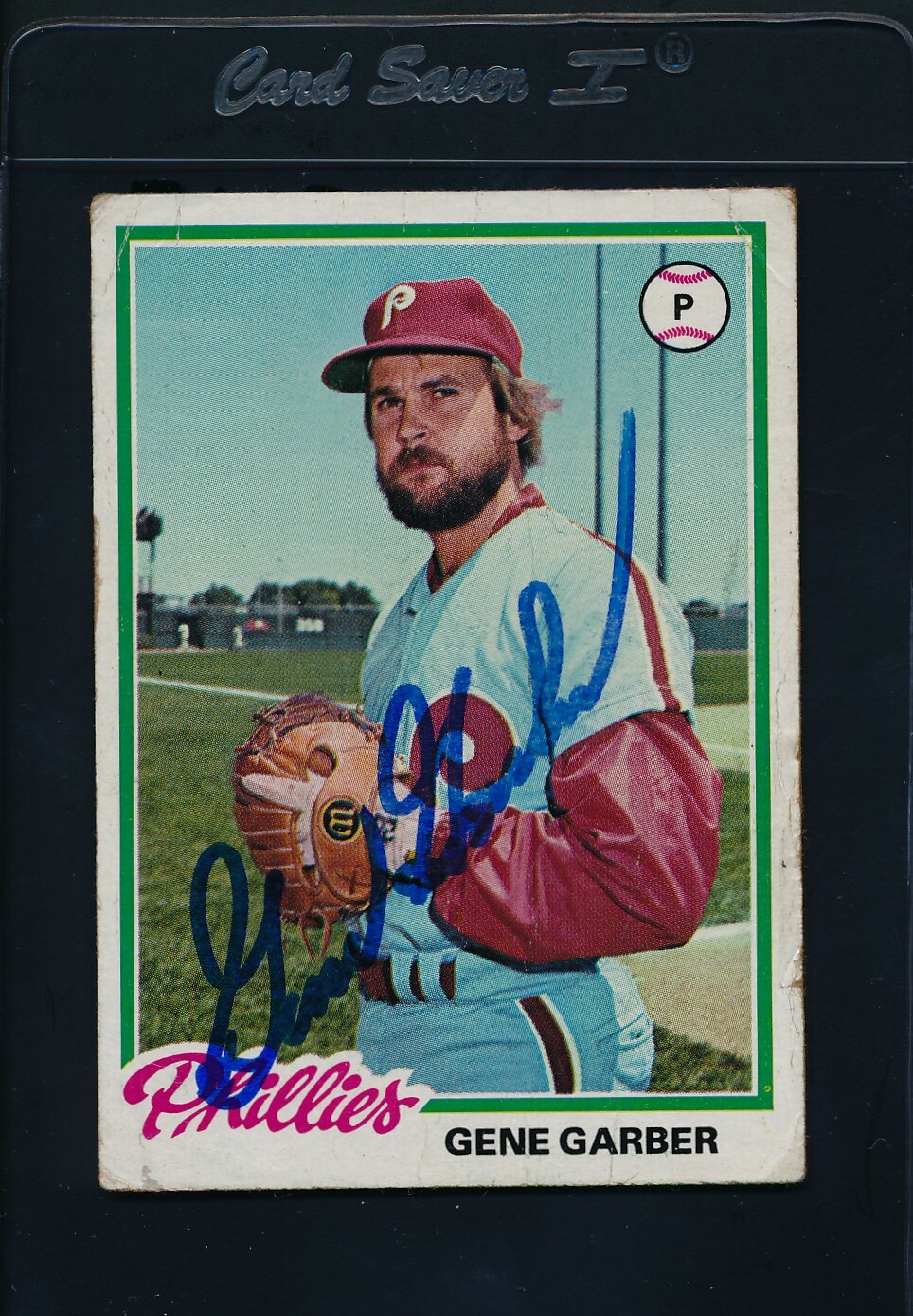 1978 Topps #177 Gene Garber Phillies Signed Auto *7115 | eBay