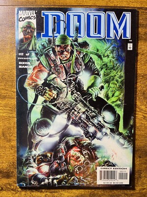 DOOM 2 DOCTOR VICTOR VON DOOM CHUCK DIXON STORY MARVEL COMICS 2000 | eBay
