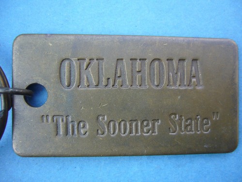 Porte clés - Keychain - OKLAHOMA The Sooner State | eBay