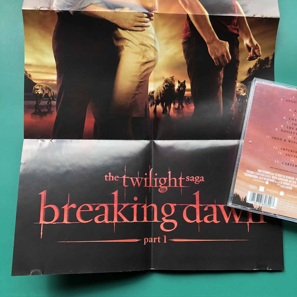 Twilight Breaking Dawn Part 1 Soundtrack Album Cover Twilight Saga