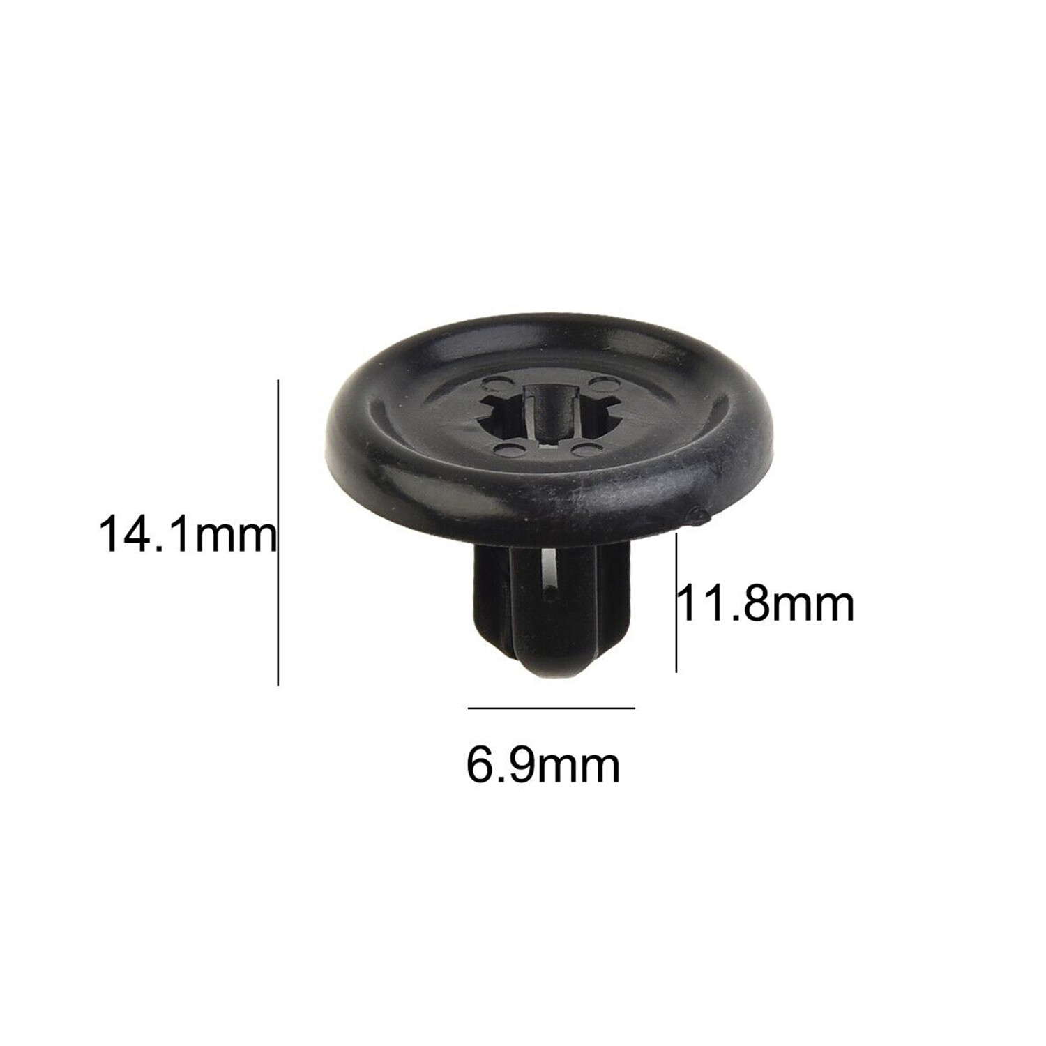 100 Pcs Engine Under Cover Push Type Retainer Clips For Toyota Lexus ...