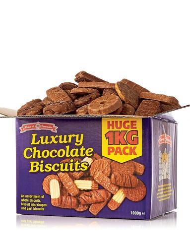 Luxury Chocolate Broken Biscuits Assortment. Very Large 1Kg Box. | eBay