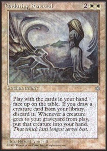 Enduring Renewal Magic mtg Moderate Play, English Ice Age x1 | eBay