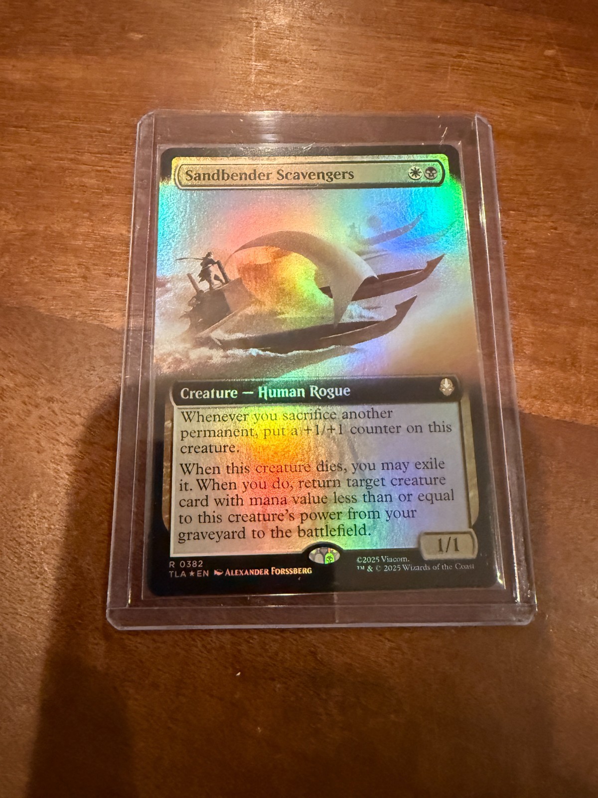 Sandbender Scavengers 0382 Foil Borderless MTG Avatar The Last Air ...