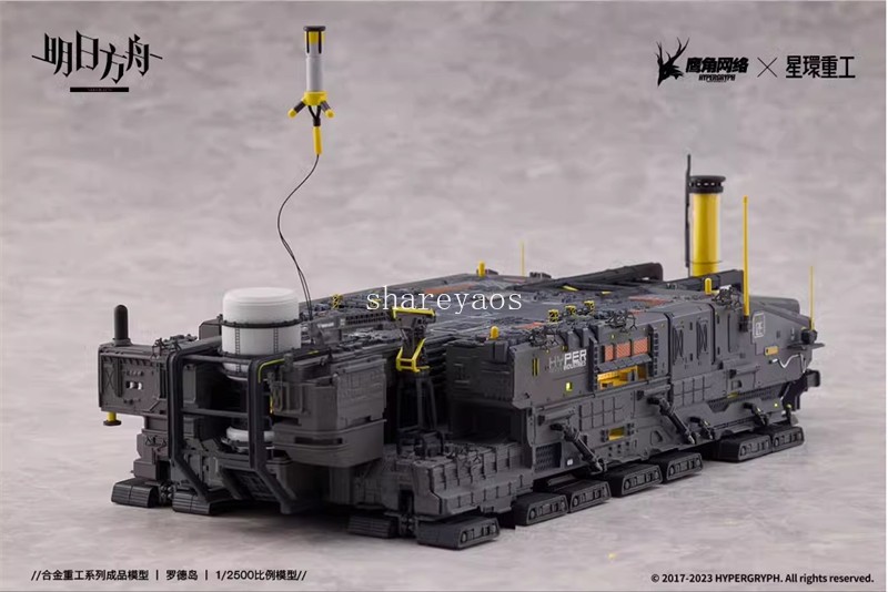 Official Arknights Rhodes Island Scale 1:2500 Figures Alloy Finished ...
