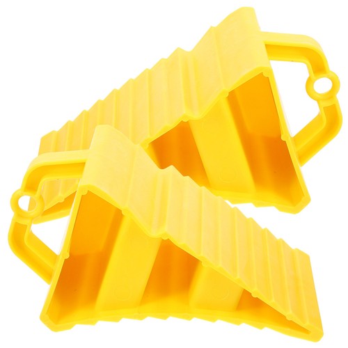 2 Pcs Wheel Stopper for Car Tire Block Chocks Cars Portable Stoppers ...