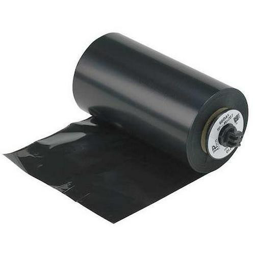 Brady Ribbon 4-21/64 In W 984 Ft Black Wax Resin Thermal Transfer ...