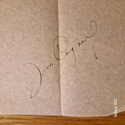 JAMES CAGNEY . ORIGINAL AUTOGRAPH . SCREEN LEGEND | eBay