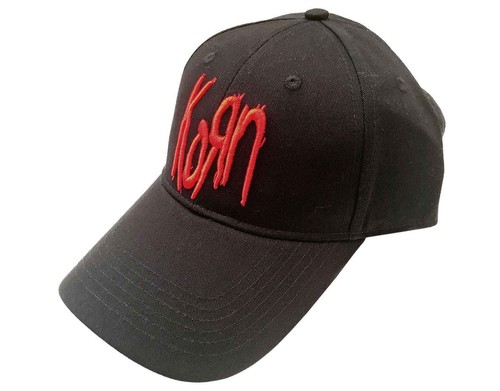 Korn Baseball Cap Band Logo Nue offiziell Schwarz Unisex Strapback Size ...
