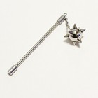 FLAIL BALL INDUSTRIAL BARBELL Surgical Steel 14g 30, 32, 34, 36, 38 ...