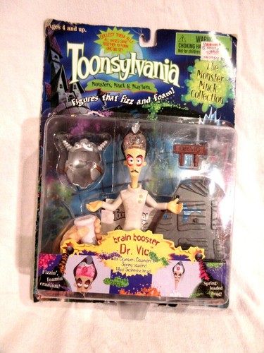 1998 Toy Island Toonsylvania-Monster Much Collection Dr. Vic NIP | eBay
