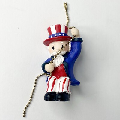 Uncle Sam Decorative Chain Pull For Lamp Or Ceiling Fan • Resin 3” | eBay
