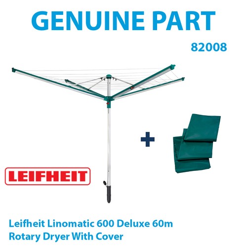 Leifheit Linomatic 600 Deluxe 60m Rotary Dryer With Cover 82008 | eBay UK
