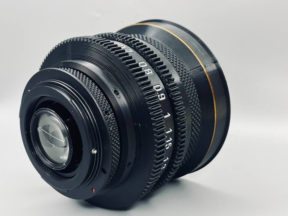 ANAMORPHIC Rehouse Helios 44 2/58mm Cine lens Canon EF mount Helios 44 ...