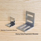 Heavy Duty Expansion Bracket | Clip Fastener Connector Z Figure 8 Steel ...
