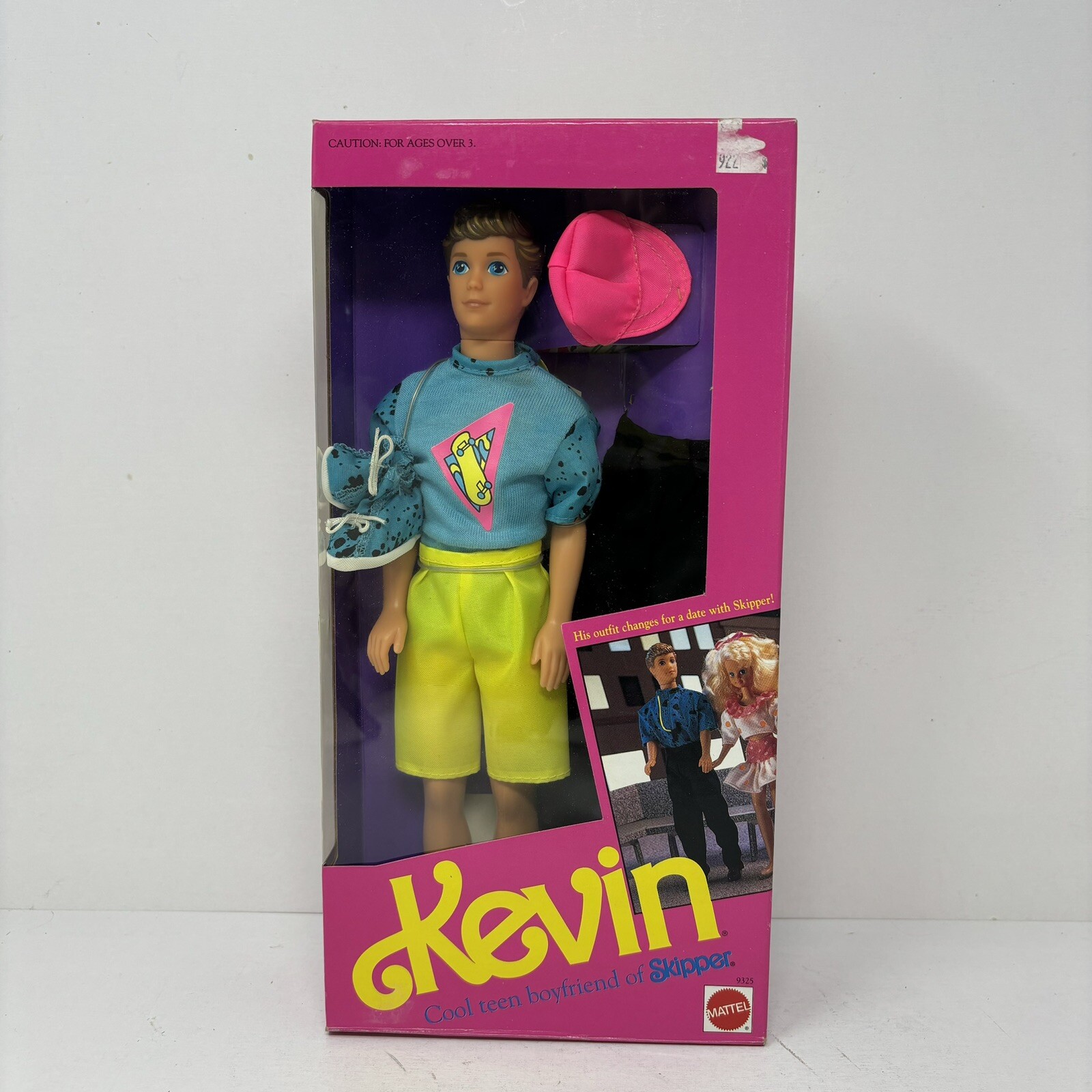 1992 Mattel Basketball Kevin Doll BOYFRIEND of Skipper 3 for sale ...