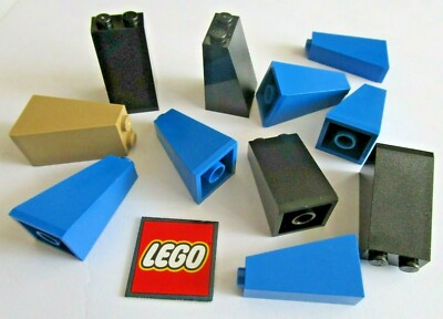 LEGO Slope 75° 2x2x3 or 2x1x3 Bricks (Packs of 4) - Designs 4460, 98560 ...