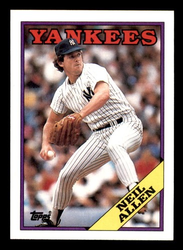 1988 Topps Baseball #384 Neil Allen NM or Better *bb1 | eBay