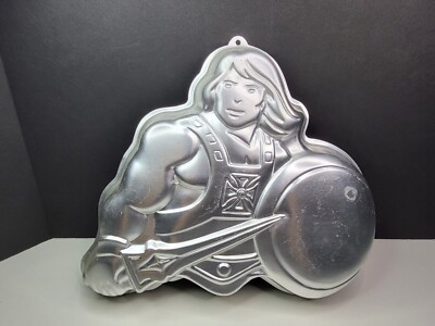 1983 Wilton He-Man Cake Pan Mold Masters Of The Universe Mattel | eBay
