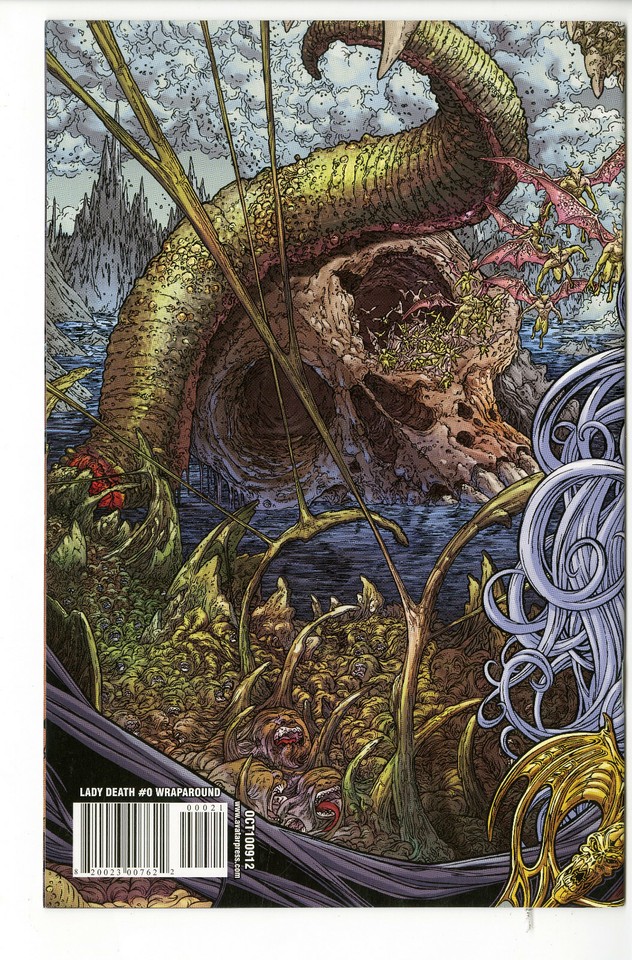 Lady Death Boundless #0 Wraparound Variant Cover by Juan Jose Ryp | eBay