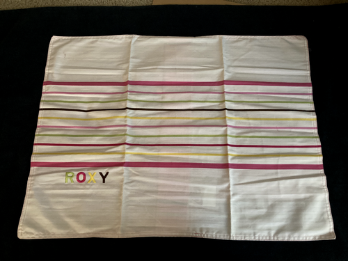 ROXY KYLIE Pillow Sham Standard Pink Green White Stripe NEW | eBay
