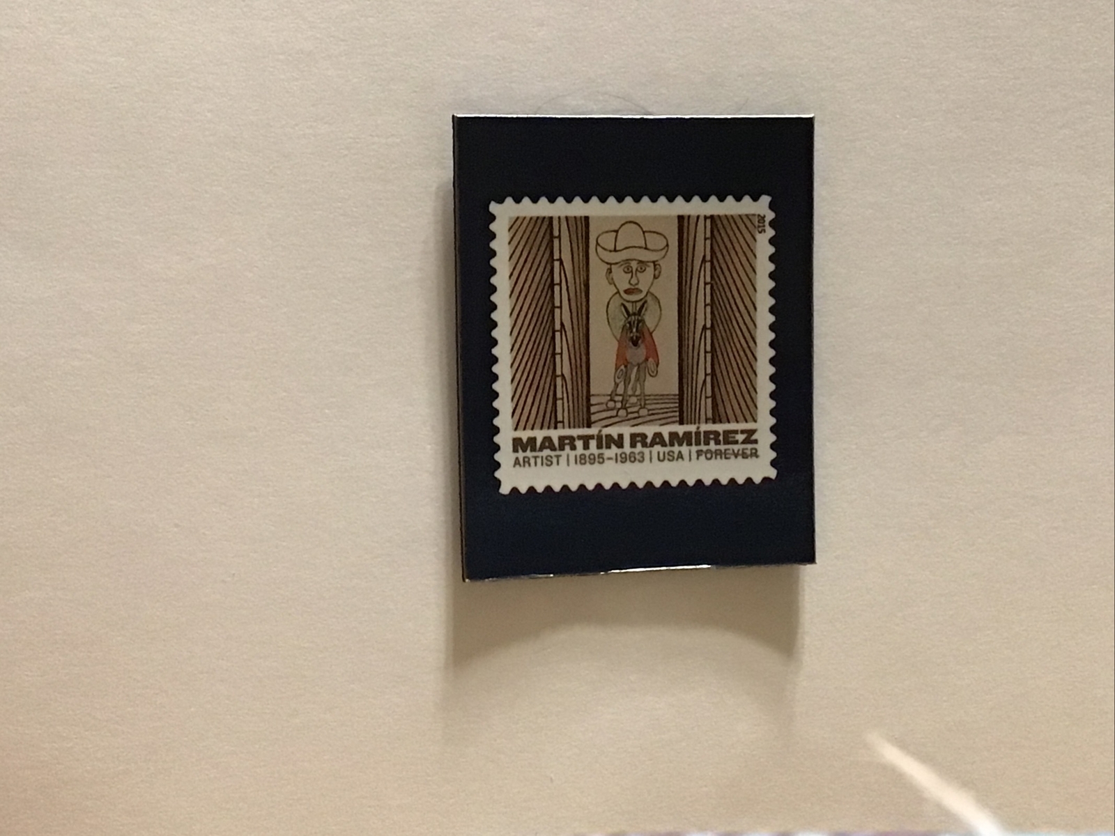 USPS Counter Display Promo Magnet Stamp Martin Ramirez | eBay
