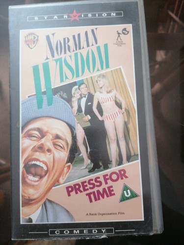 Press for Time (Norman Wisdom) VHS Video Retro, Supplied by Gaming ...