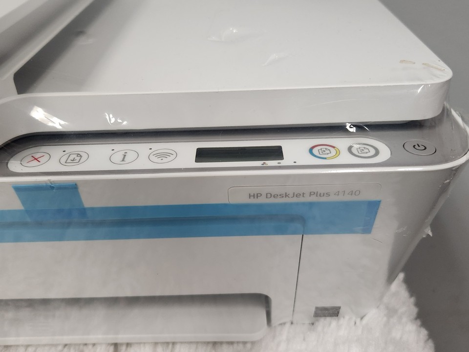 HP DeskJet Plus 4140 Multi Function All in One Printer New Sealed ...
