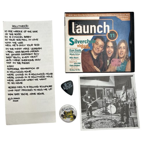 Silverchair LAS Llama Fan Club Rare Gifts Pin Pick Photo Lyrics Launch ...